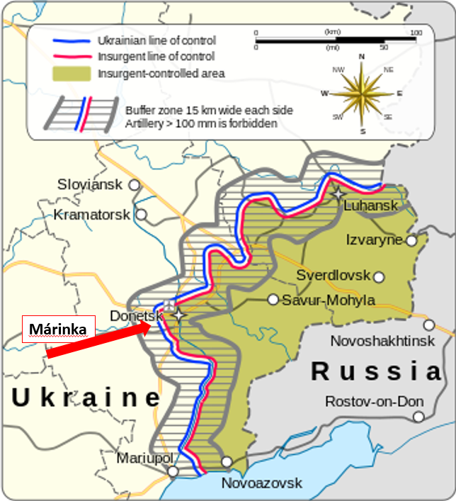 Rusia libera Márinka, la ciudad estratégica en la defensa de Donetsk ...